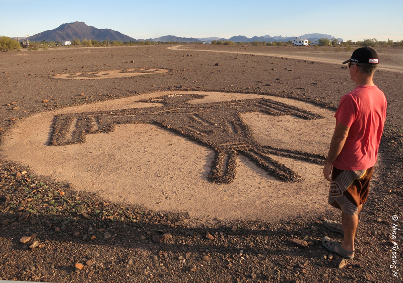 One of the many sculptures in the Magic Circle – Wheeling It: Tales ...