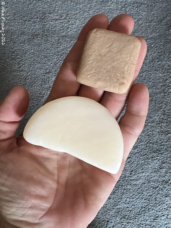 My body soap (top) and shampoo soap (bottom) after 40 days – Wheeling ...