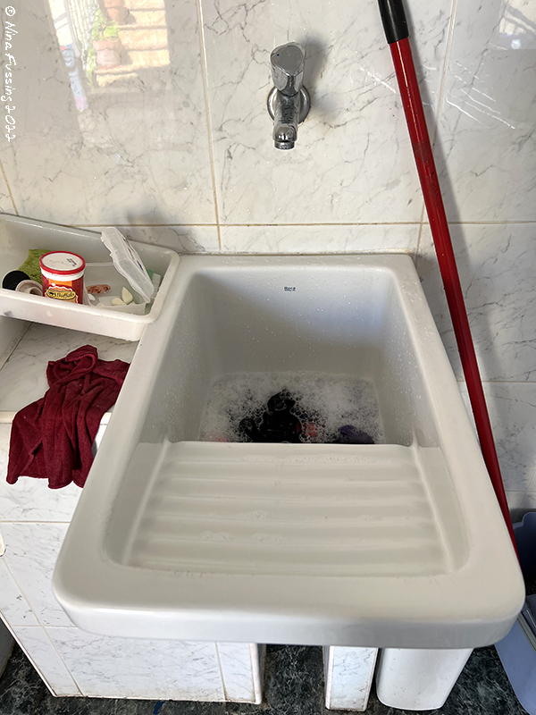 Typical hand-washing sink – Wheeling It: Tales From a Nomadic Life