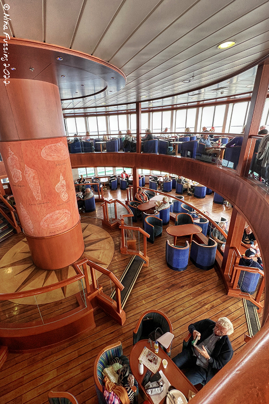 Interior of the DFDS ferry – Wheeling It: Tales From a Nomadic Life